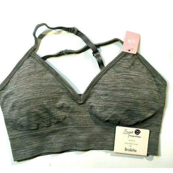 Secret Treasures | Other | Seamless Plungee Bralette Bra Size L ...